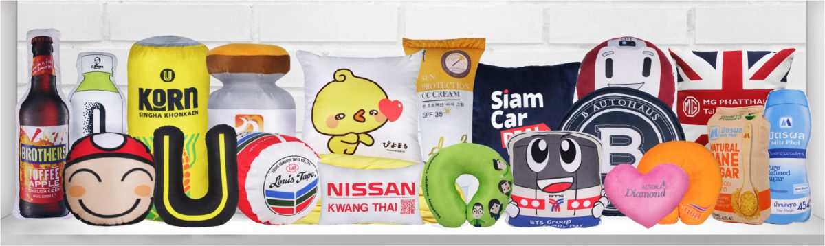 Portfolio ผลงานการผลิต - โรงงานผลิตหมอน ถุงผ้า กระเป๋าผ้า | GPM PLUS Co.,Ltd.