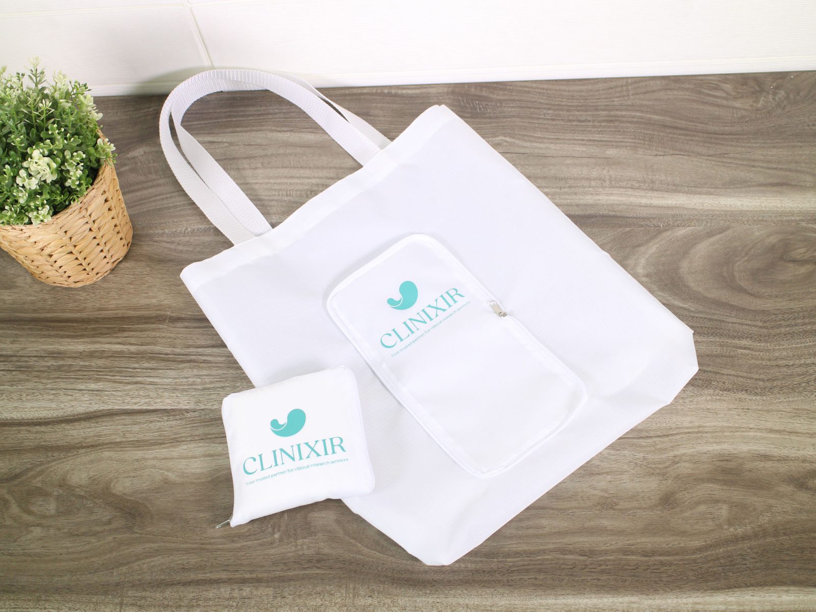 ถุงผ้า shopping bag พับได้ ผ้าริบสตอป - โรงงานผลิตหมอน ถุงผ้า กระเป๋าผ้า | GPM PLUS Co.,Ltd.